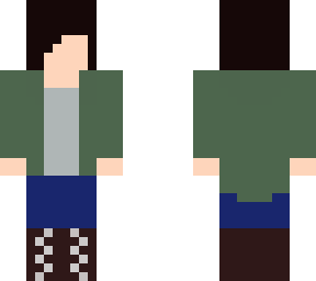 Faceless girl (Short Hair) | Minecraft Skin