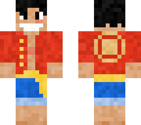 Straw Hat Luffy | Minecraft Skin