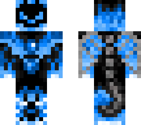 Blue Fire | Minecraft Skin