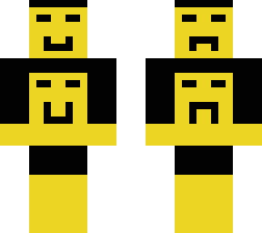 yellow smiley face | Minecraft Skins