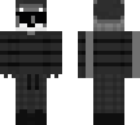 BlacknWhite wolfster | Minecraft Skin