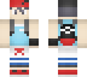 Elio Pokemon (Campione Lega Alola) | Minecraft Skin