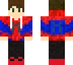 Spider-Man hoodie boi | Minecraft Skin