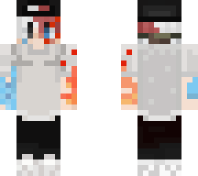 Todoroki shoto white shirt | Minecraft Skin