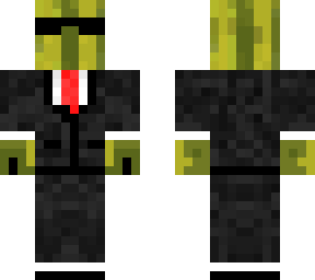 Watermelon Secret Service | Minecraft Skin