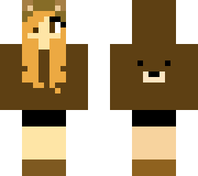 Bear girl | Minecraft Skin