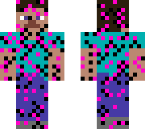corrupt steve | Minecraft Skin