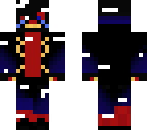 Error sans(Original by YourRadicalBrah) with out scarf | Minecraft Skin