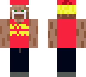 hulk hogan | Minecraft Skins
