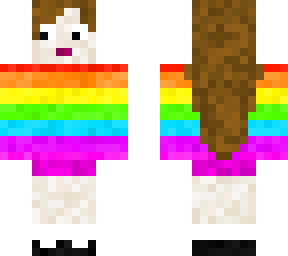 Mable Pines Rainbow Sweater | Minecraft Skin