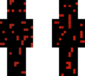 Red Enderman | Minecraft Skins