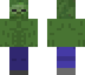Ripped Zombie | Minecraft Skin