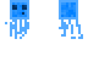 blue jelly fish slime | Minecraft Skin