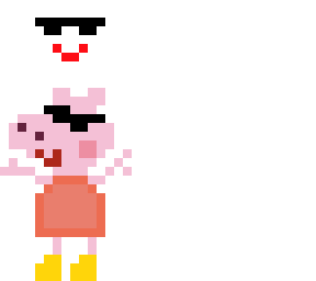 swag peppa pig | Minecraft Skin
