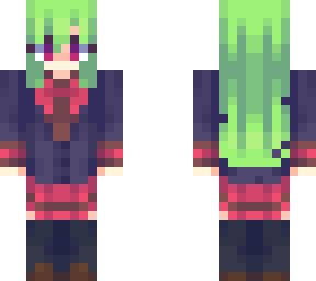 Lime Witchs Heart Minecraft Skins