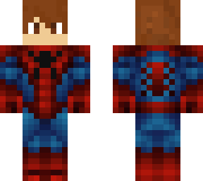 Spiderman Tom Holland Peter Parker | Minecraft Skin