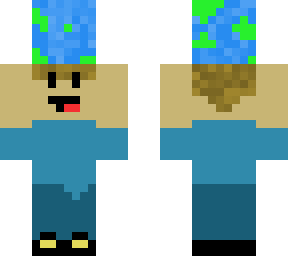 Superman as a derpy kid | Minecraft Skin