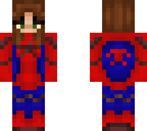 Spiderman Girl Minecraft Skins