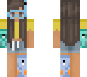 uwu fish girl | Minecraft Skin