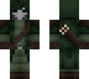 Skull Mask Hunter | Minecraft Skin
