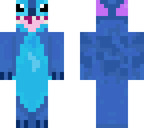 Stitch Grinning | Minecraft Skin