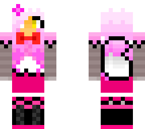 Human Broken Mangle | Minecraft Skin