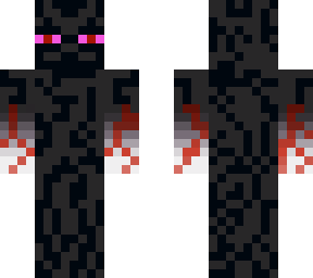Red Enderman | Minecraft Skin