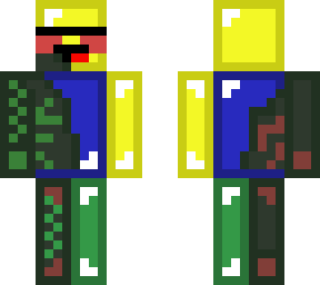 roblox noob cyborg | Minecraft Skin