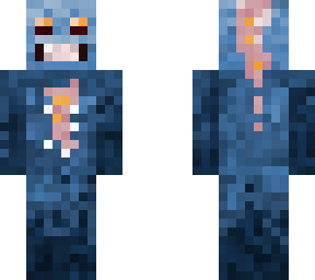 Blue fish | Minecraft Skin