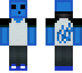 Blue PrestonPlayz Slime | Minecraft Skin