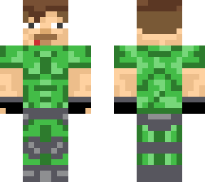 Doomguy 1.0 (No Helmet) | Minecraft Skin