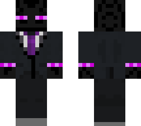 Enderman in a suit | Minecraft Skin