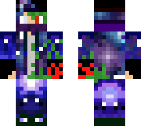 infected warrior that punched a zombie | Minecraft Skin