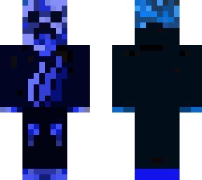 preston blue | Minecraft Skin