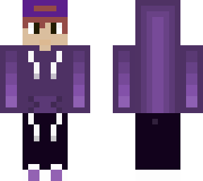 Purple Hoodie | Minecraft Skin