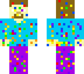 rainbow steve | Minecraft Skin