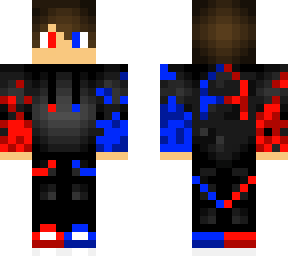 red and blue | Minecraft Skin