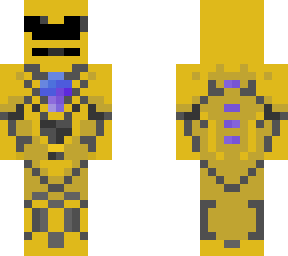 power ranger yellow | Minecraft Skins