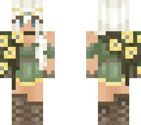 Forest Elf Girl | Minecraft Skins