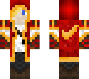 Red wizard | Minecraft Skin