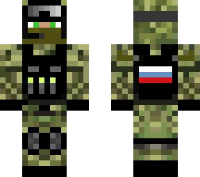 russian solider | Minecraft Skins