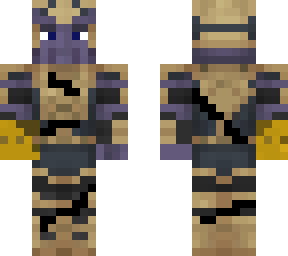 Thanos minecraft skin layout - formskera