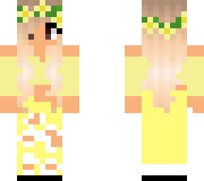 Yellow Girl | Minecraft Skin