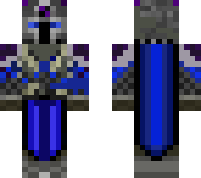 Blue knight | Minecraft Skin