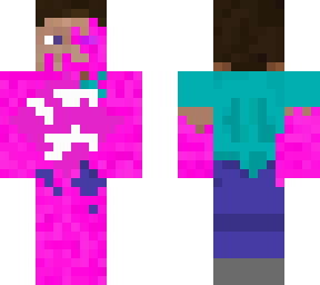cube steve keven | Minecraft Skin