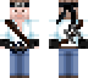 Kamikaze Bob Ross | Minecraft Skin