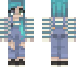 Overall girl | Minecraft Skin