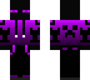 Purple Enderman Man | Minecraft Skin