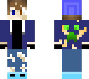 tiger shark boy | Minecraft Skins