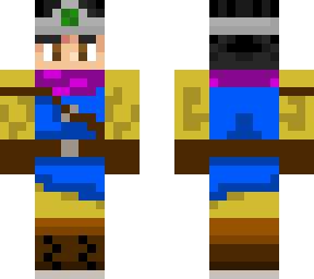 Asuru,Erdrick,DQIII No Cape | Minecraft Skin